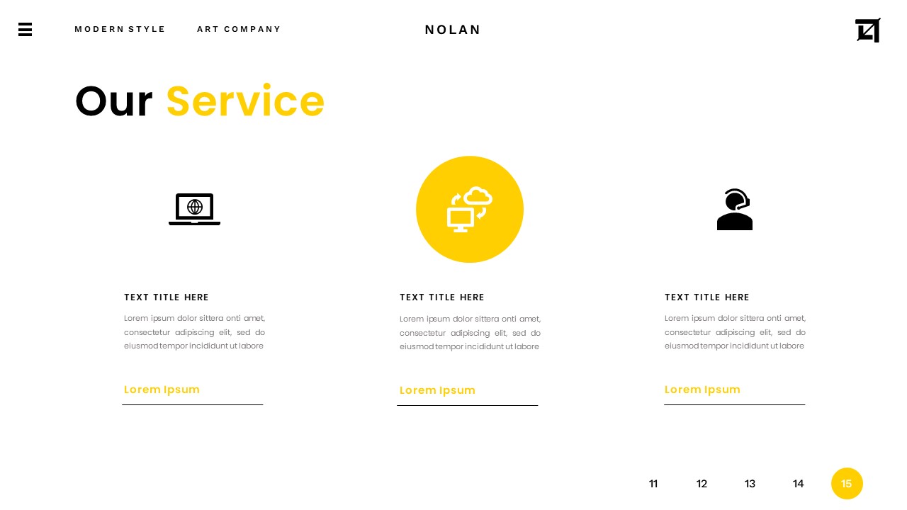 Nolan - Creative Business Keynote Template, Presentation Templates