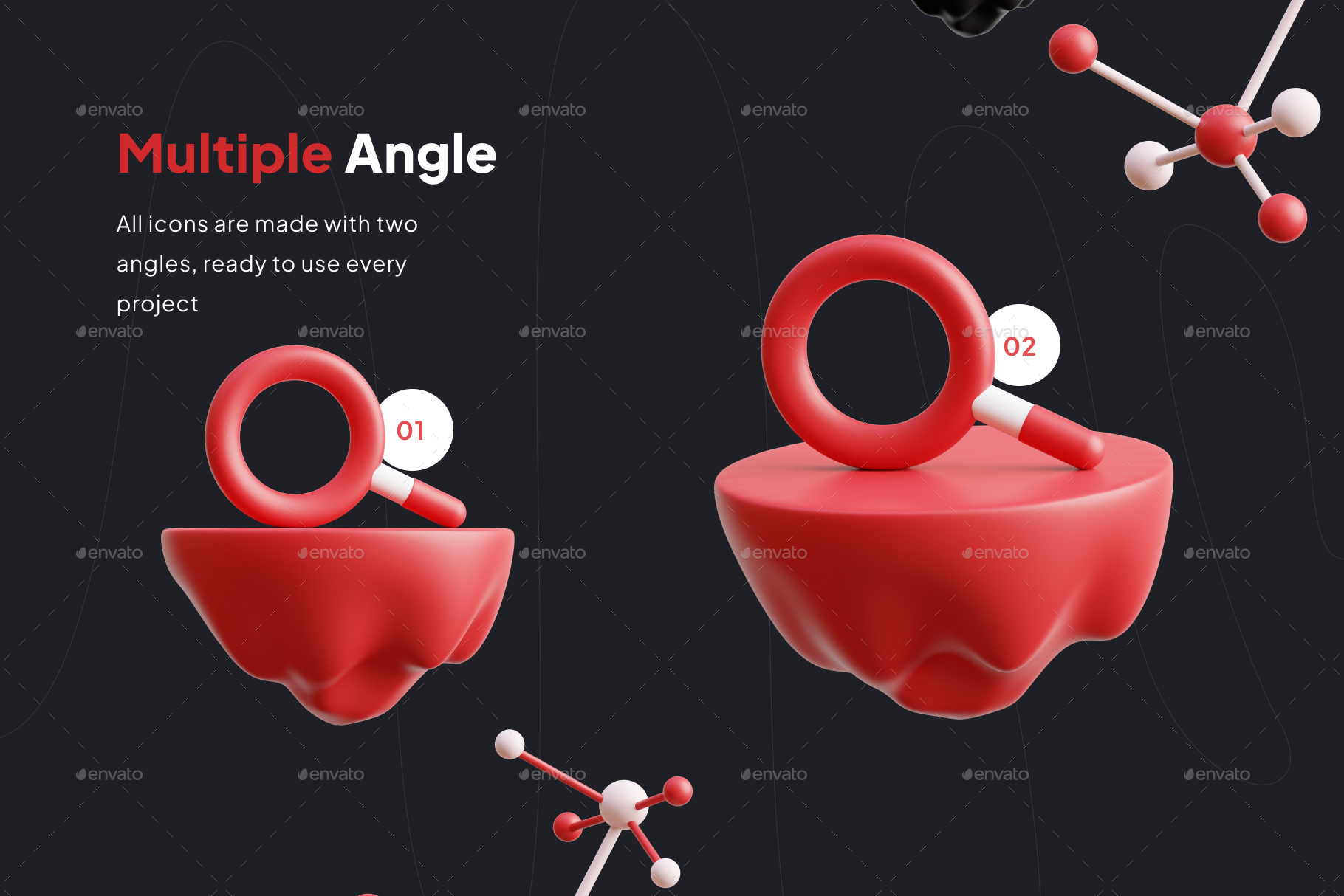 Metaverse 3D Icon Set, Icons | GraphicRiver