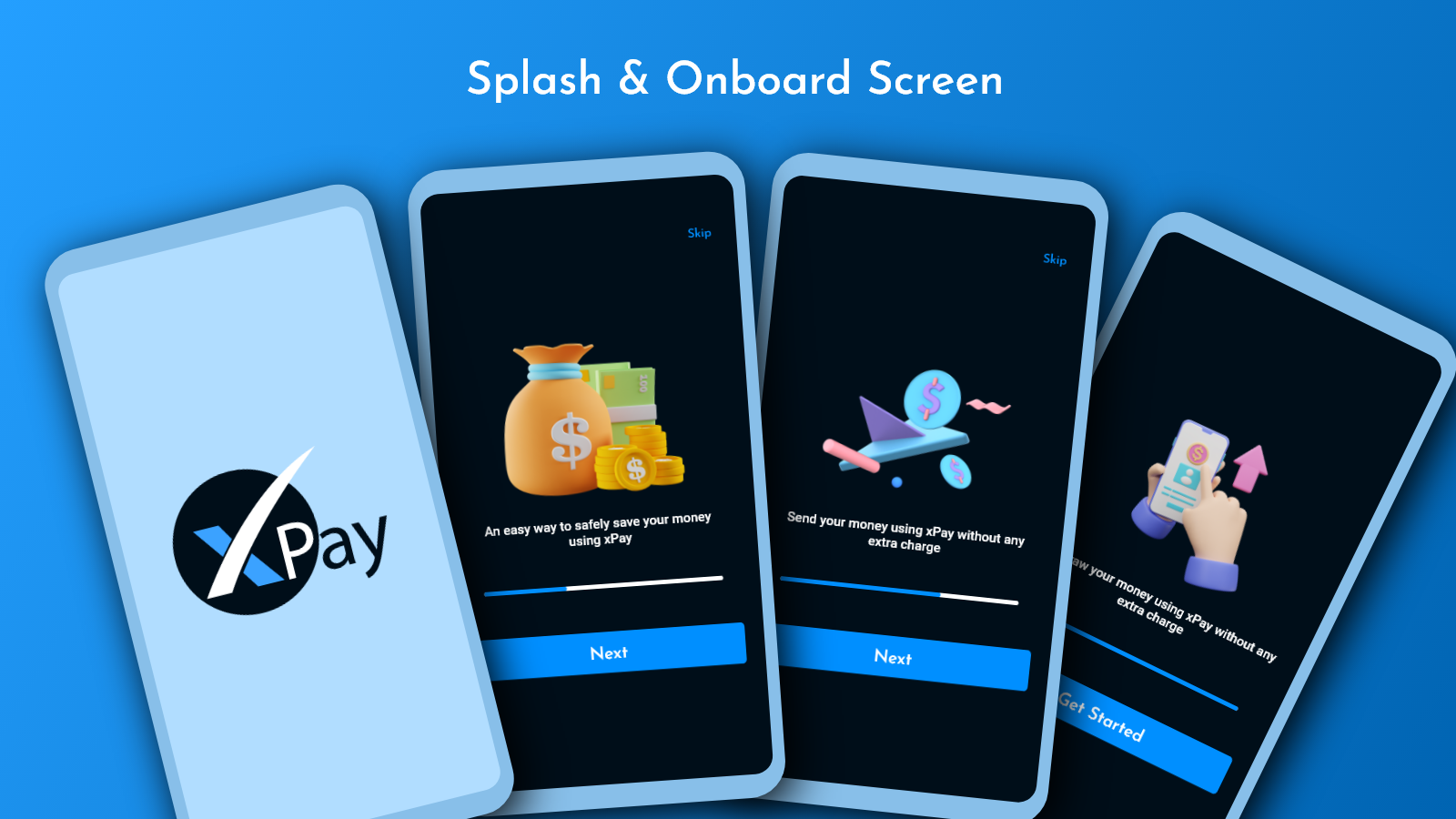 XPay - Mobile Banking E Wallet Flutter App by AppDevsX | CodeCanyon