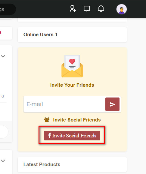 Social Invite For WoWonder by prashantre | CodeCanyon