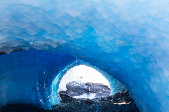 Ice grotto Stock Photo by Galyna_Andrushko | PhotoDune