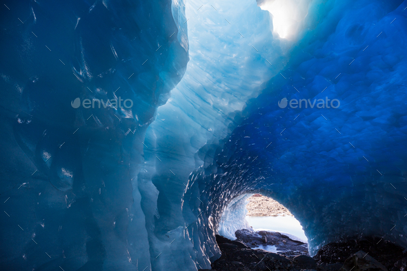Ice grotto Stock Photo by Galyna_Andrushko | PhotoDune