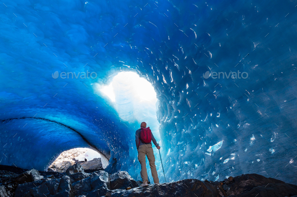 Ice grotto Stock Photo by Galyna_Andrushko | PhotoDune