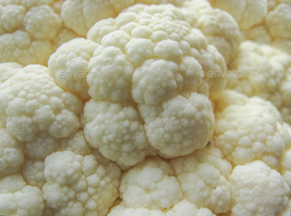 Whole Cauliflower texture background. Fresh Cauliflower vegetable ...