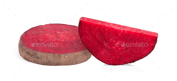 beetroot slice on white background Stock Photo by sommai | PhotoDune