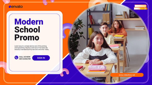 School Slideshow, After Effects Project Files | VideoHive