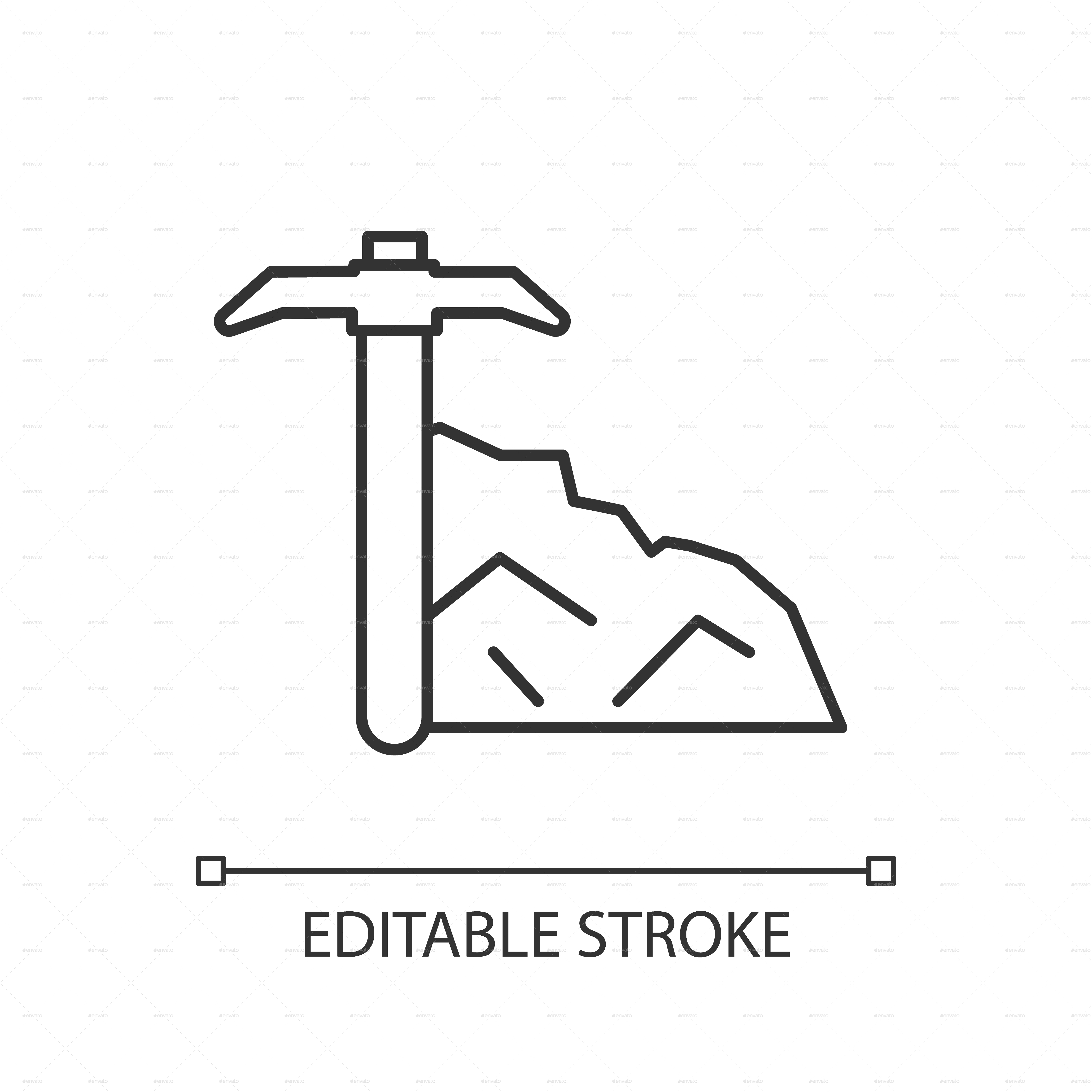 Net Zero Strategies Linear Icons Set, Icons | GraphicRiver