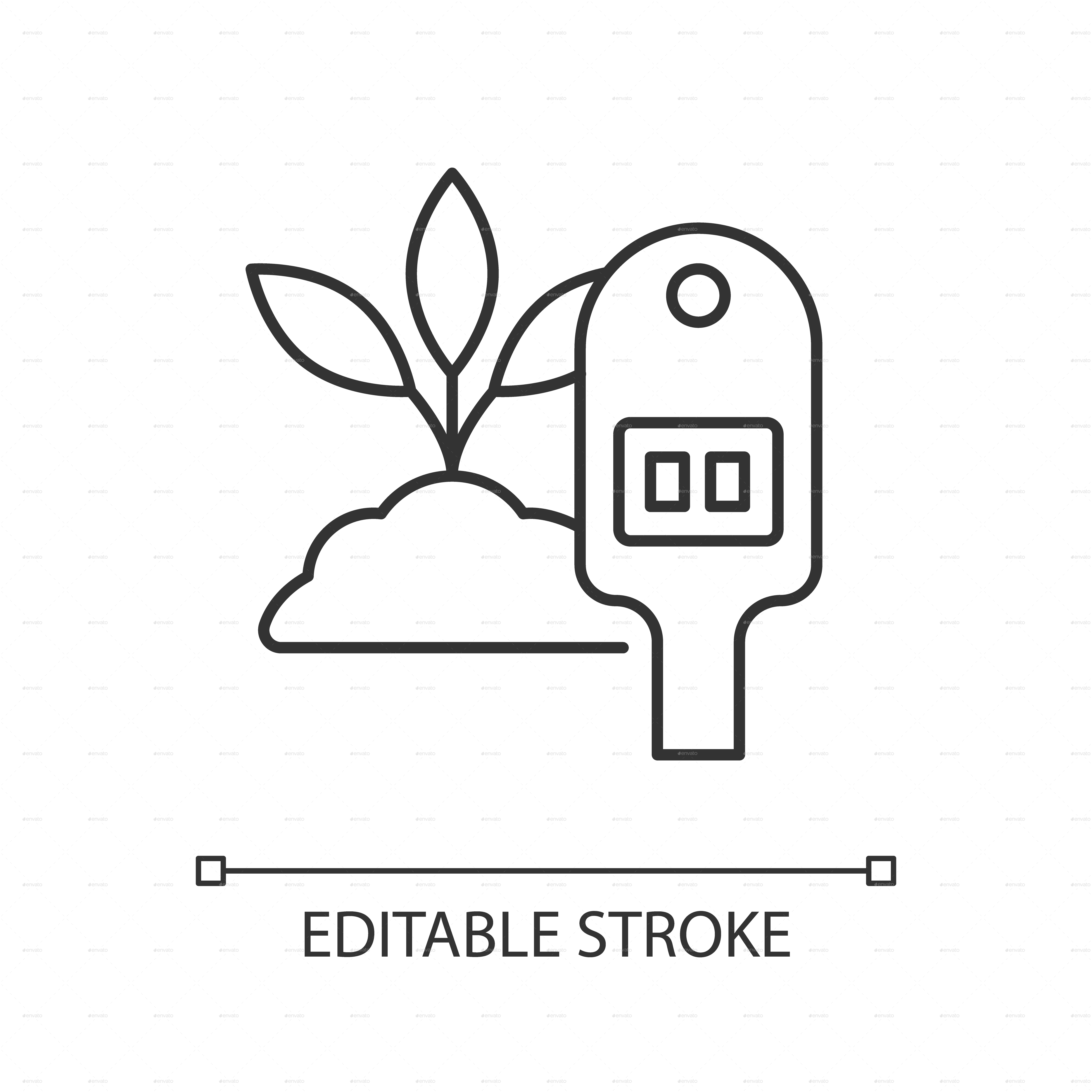 Net Zero Strategies Linear Icons Set, Icons | GraphicRiver