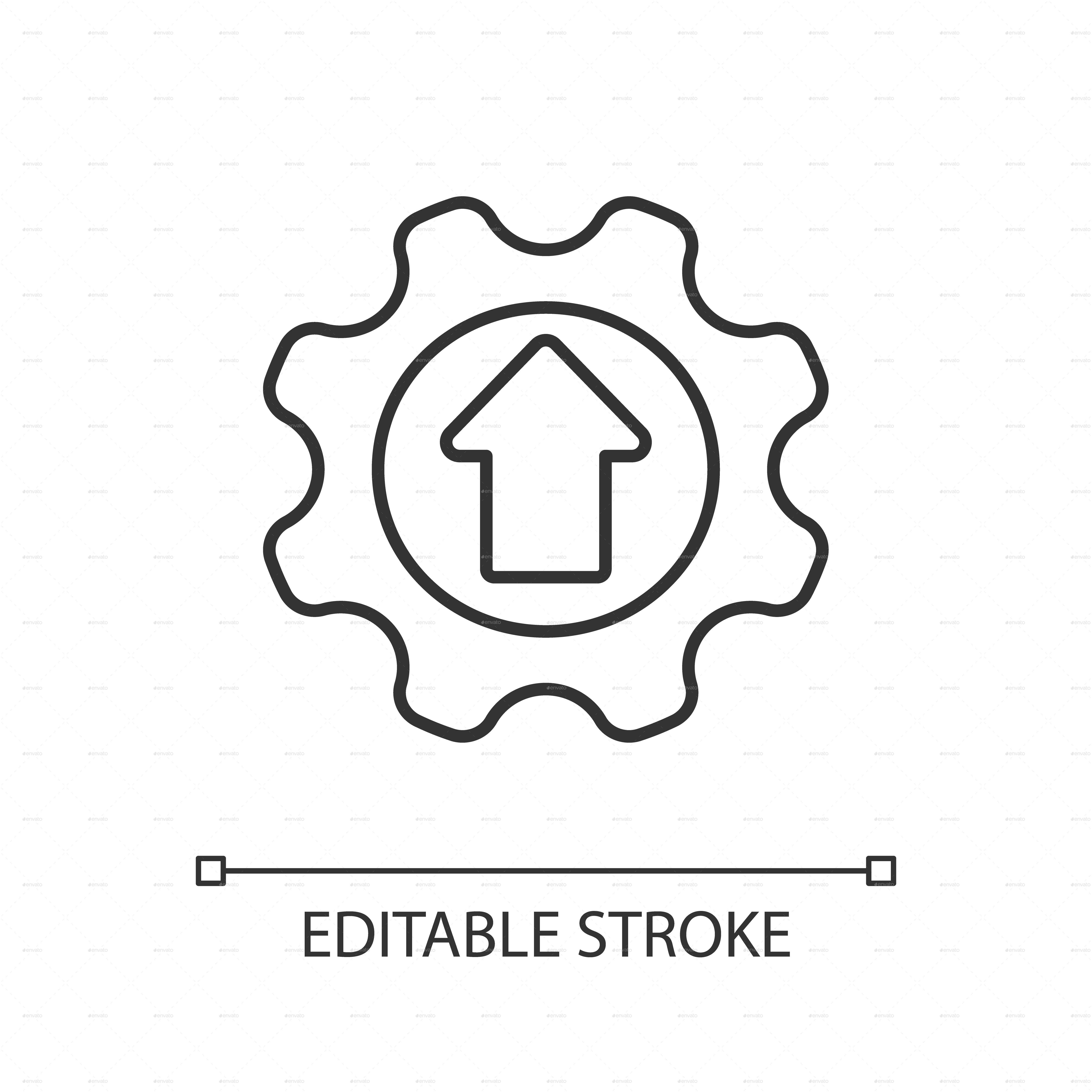 Net Zero Strategies Linear Icons Set, Icons | GraphicRiver