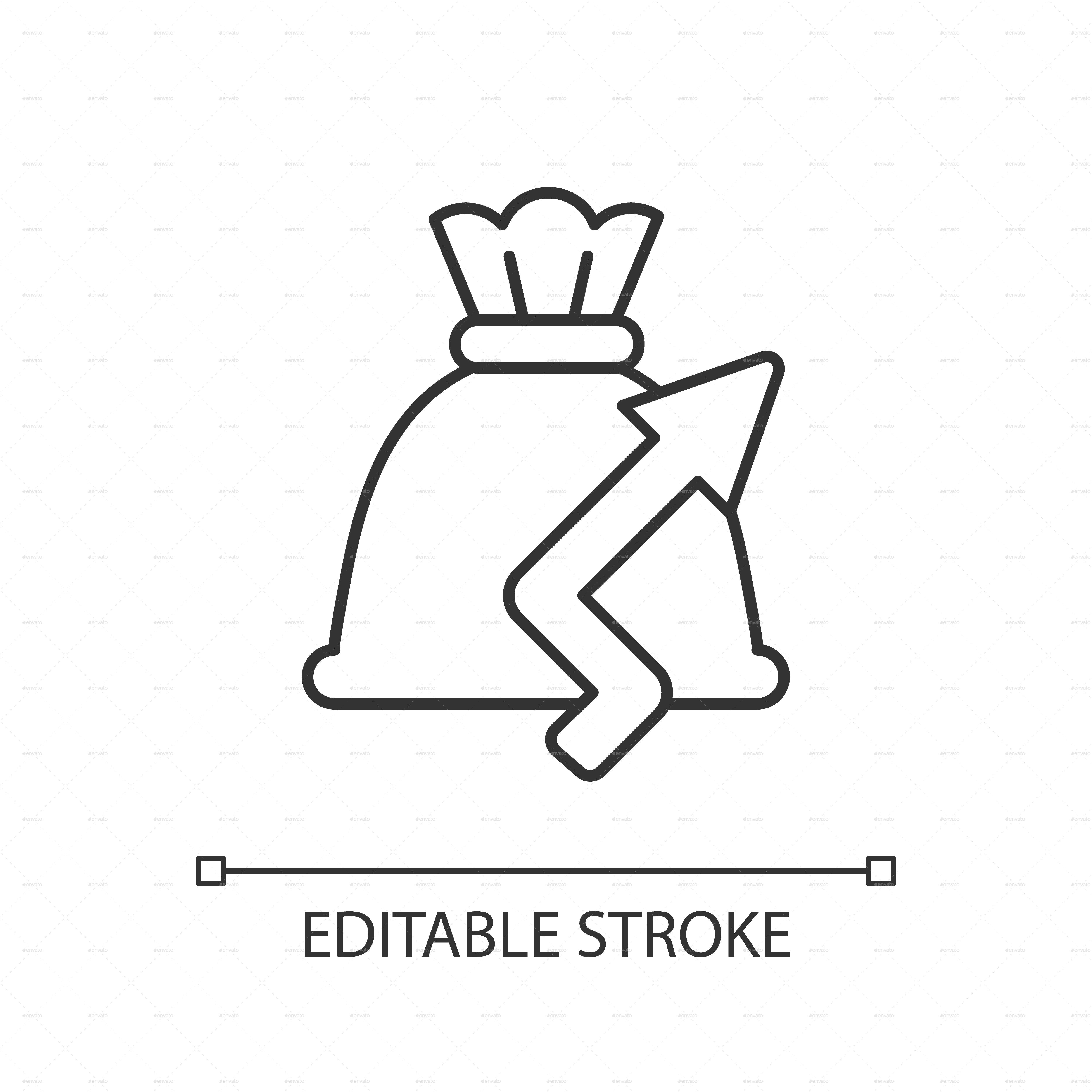 Net Zero Strategies Linear Icons Set, Icons | GraphicRiver