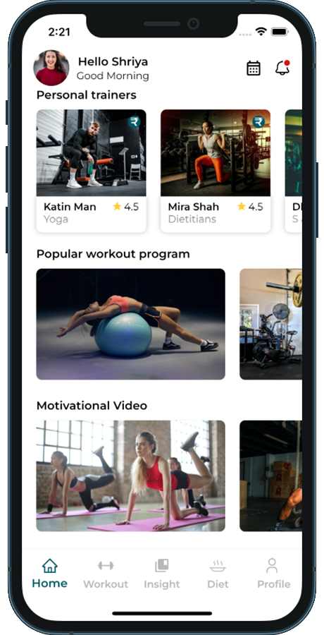 Flutter Fitness Workout App Template In Flutter Multi Language Fitbit By Camelcasetechnology