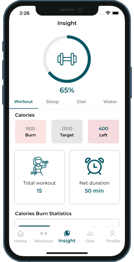 Flutter Fitness Workout App Template In Flutter Multi Language Fitbit By Camelcasetechnology