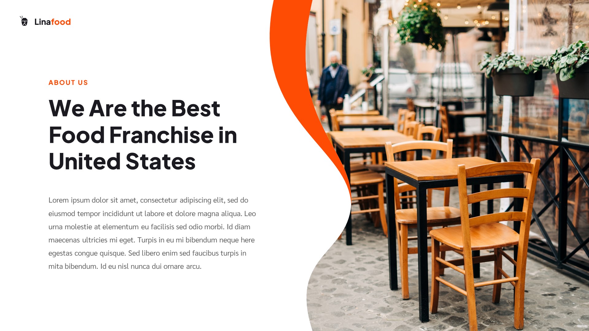 Linafood - Food Franchise & Restaurant PowerPoint Template ...