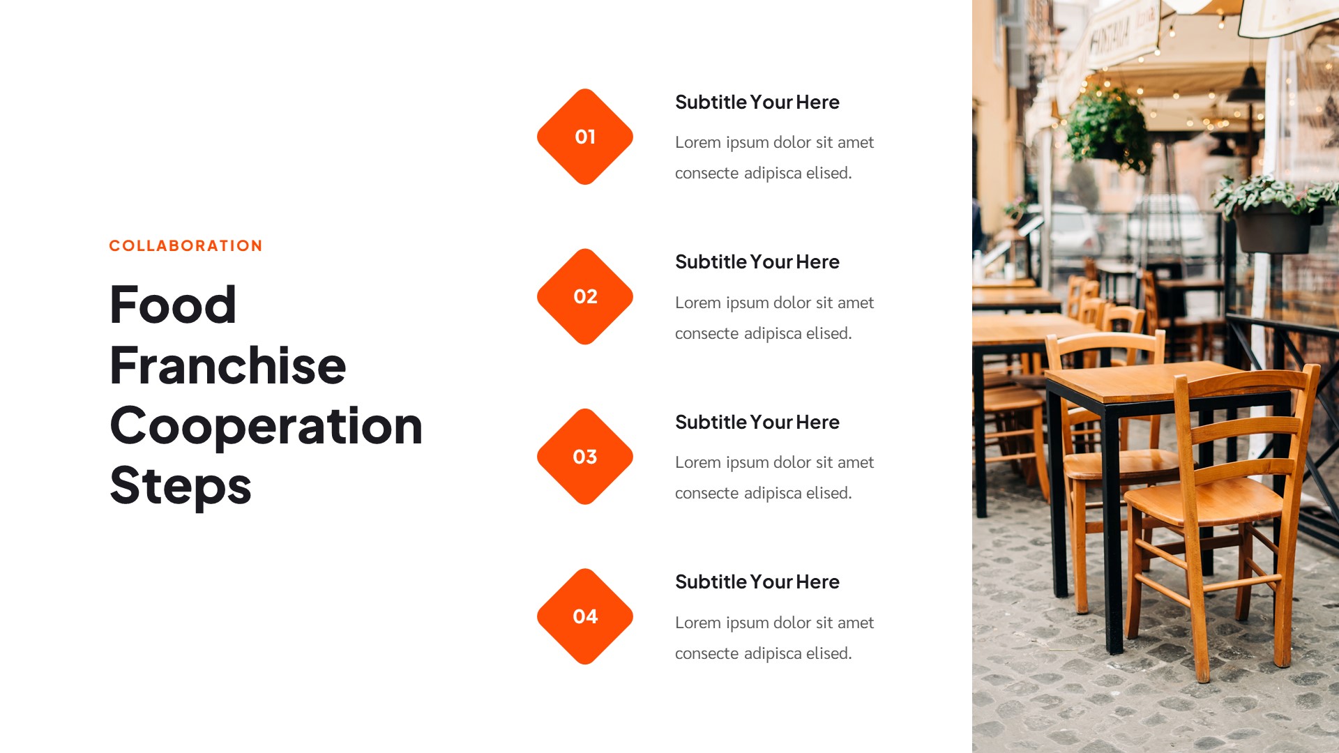 Linafood - Food Franchise & Restaurant PowerPoint Template ...