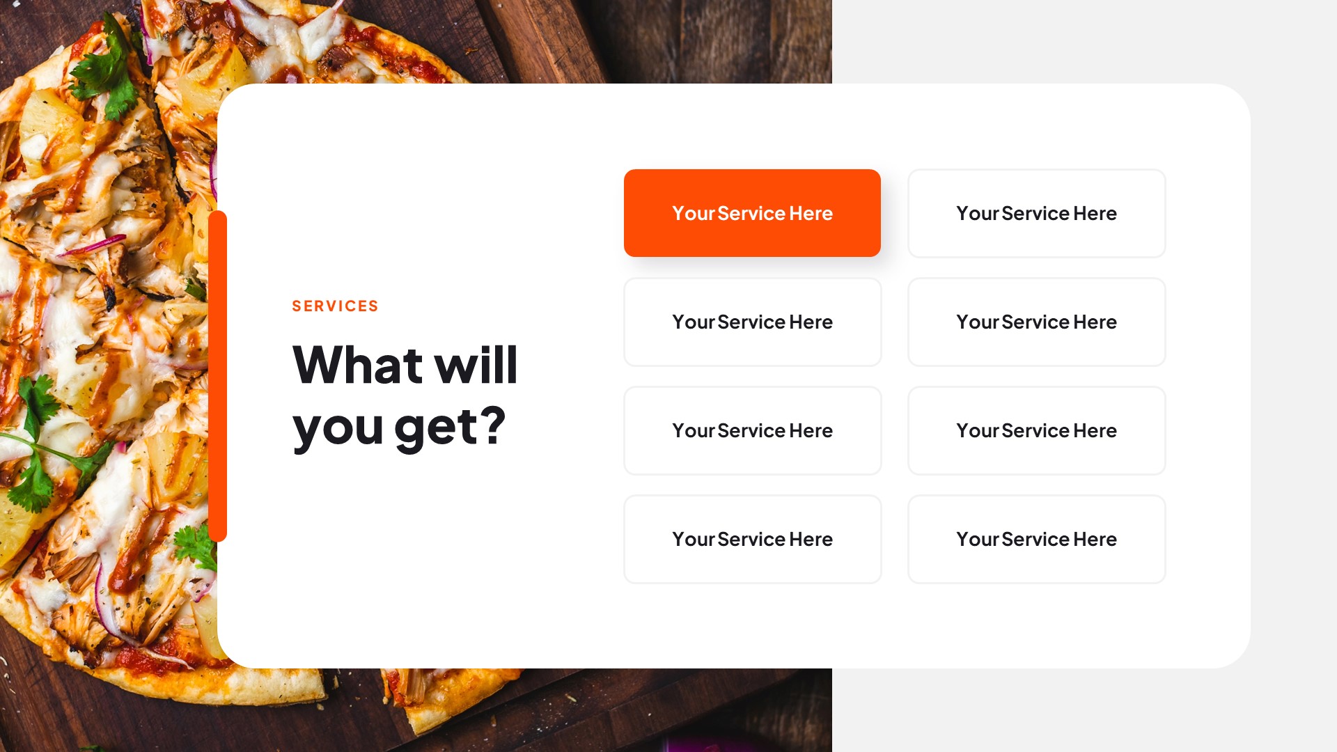 Linafood - Food Franchise & Restaurant Google Slides Template by pointslide