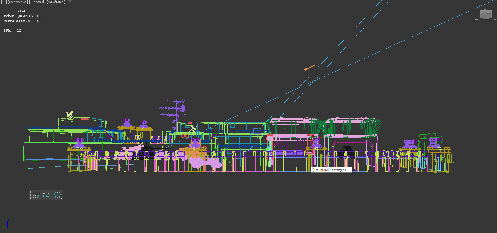 3D army base / military base concept low poly for games by lancerdoom1