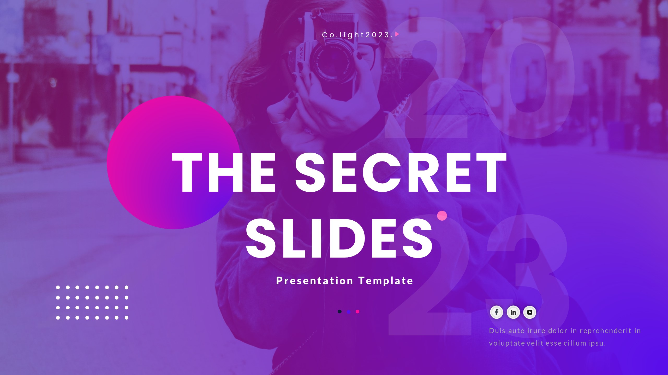 The Secret Slides - Powerpoint Template Business Plan, Presentation ...