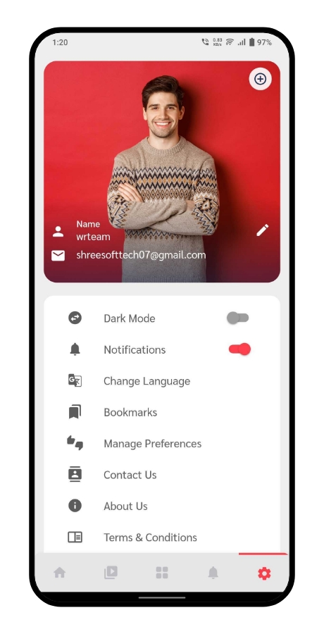 News - Flutter News App for Android & iOS with Admin Panel by WRTeam