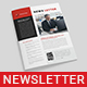 Newsletter | Adobe InDesign, Print Templates | GraphicRiver
