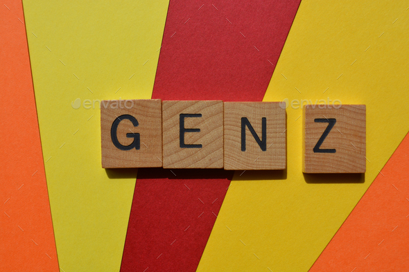 Gen Z, phrase as banner headline Stock Photo by JosieElias | PhotoDune