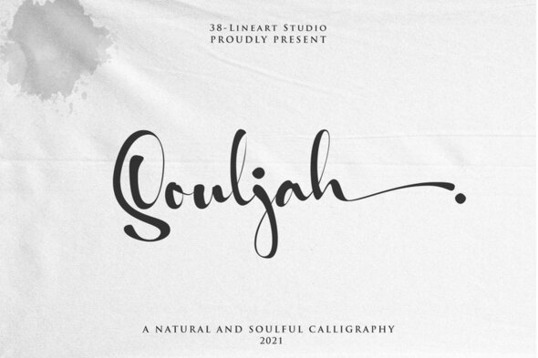 Souljah - Organic Script by 38-lineart | GraphicRiver