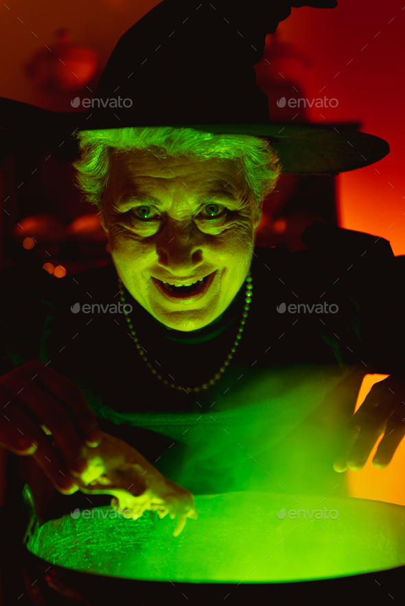 Old classic fairy tale witch Stock Photo by Meniphoto | PhotoDune