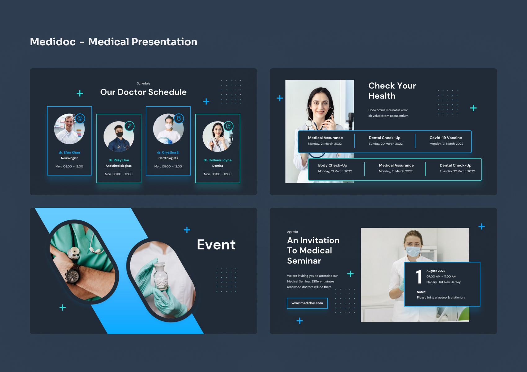 Medidoc - Medical Keynote Presentation, Presentation Templates ...
