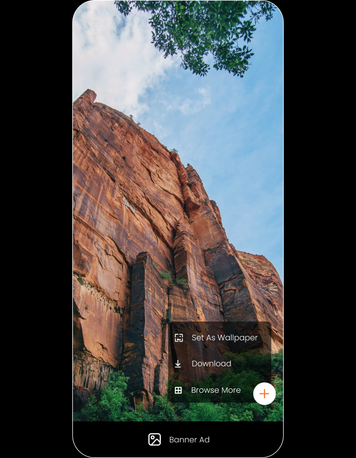 Android Wallpaper Mobile App- HD. 4K. 2K. Gif- AdMob, Facebook by ...