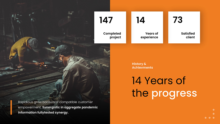 Builder - Construction Business Powerpoint Presentation, Presentation ...