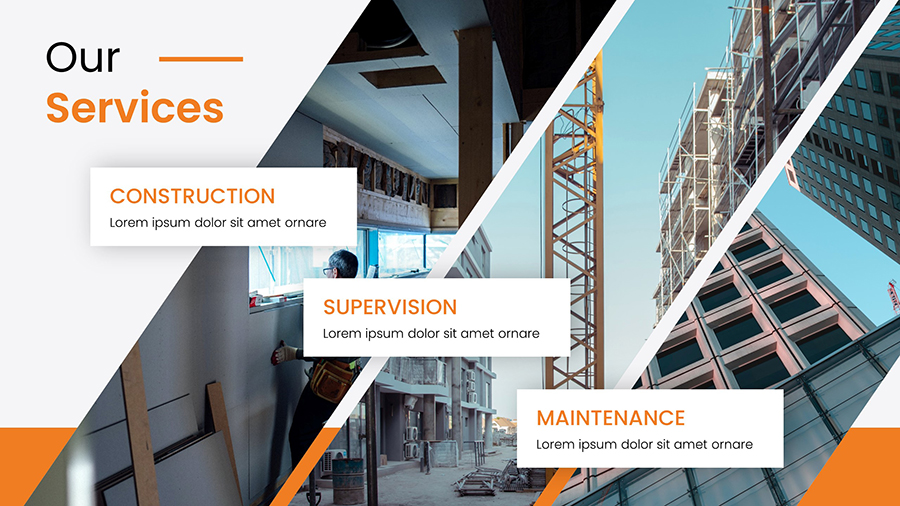 Builder - Construction Business Powerpoint Presentation, Presentation ...