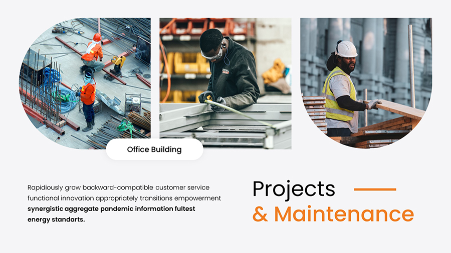 Builder - Construction Business Powerpoint Presentation, Presentation ...