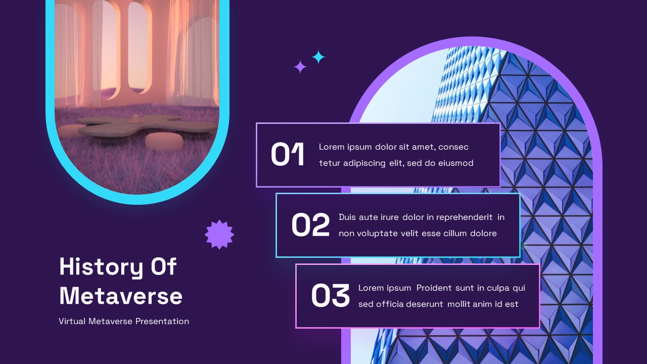 Virtual - Metaverse PowerPoint Presentation, Presentation Templates