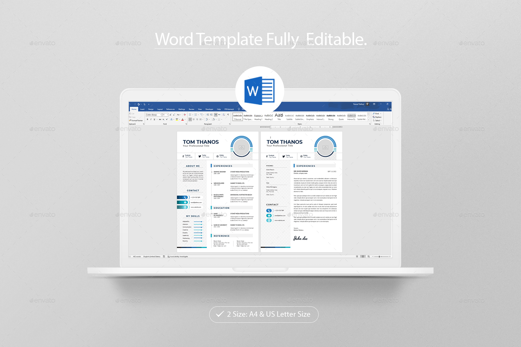 Resume / CV, Print Templates | GraphicRiver