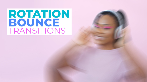 Rotation Bounce Transitions, DaVinci Resolve Templates | VideoHive