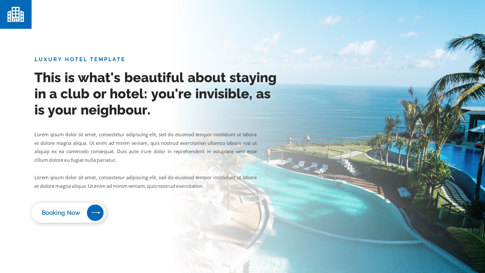 Gracia - Luxury Hotel Powerpoint Template, Presentation Templates ...