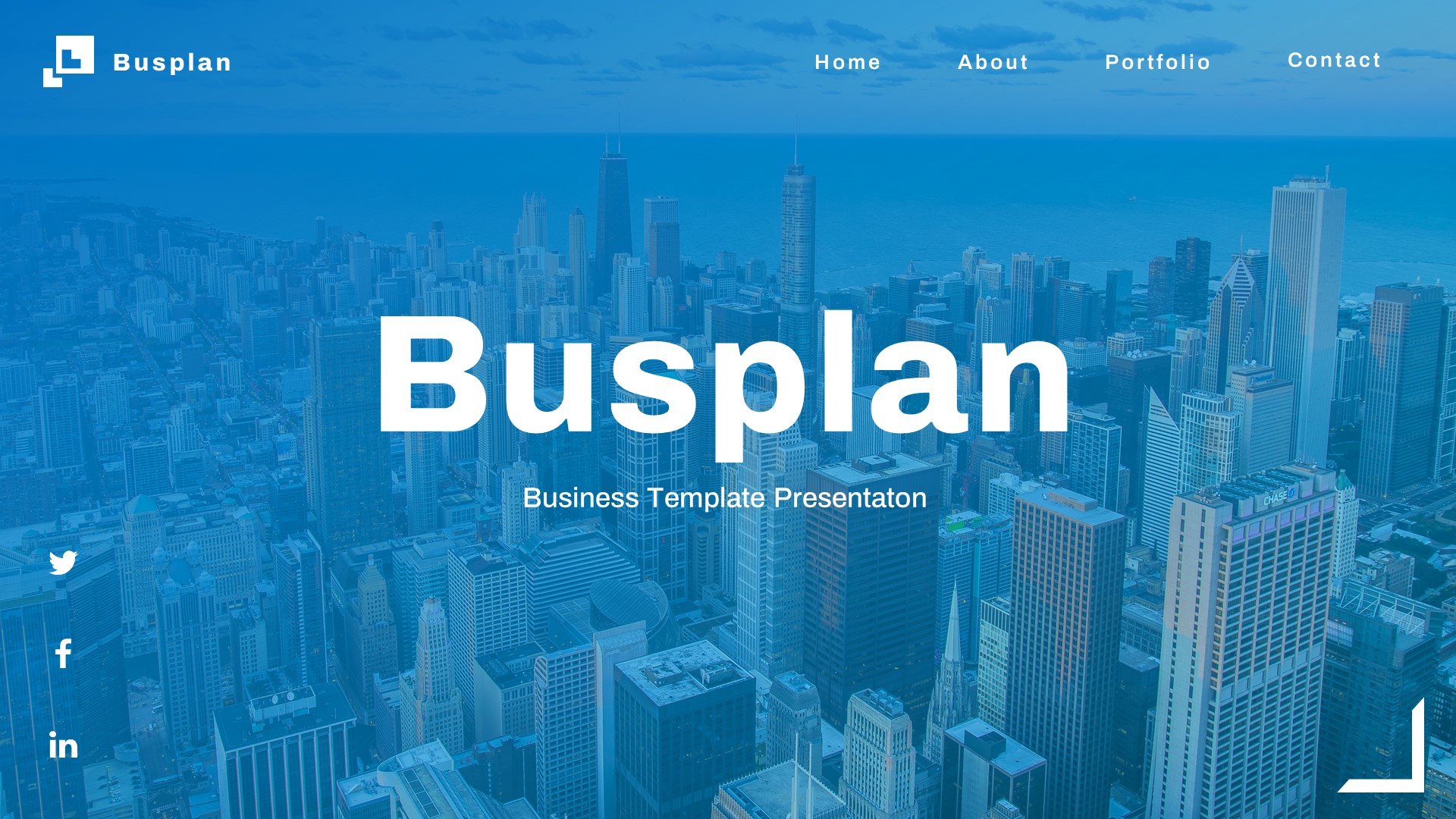 Busplan - Business Powerpoint Template, Presentation Templates ...