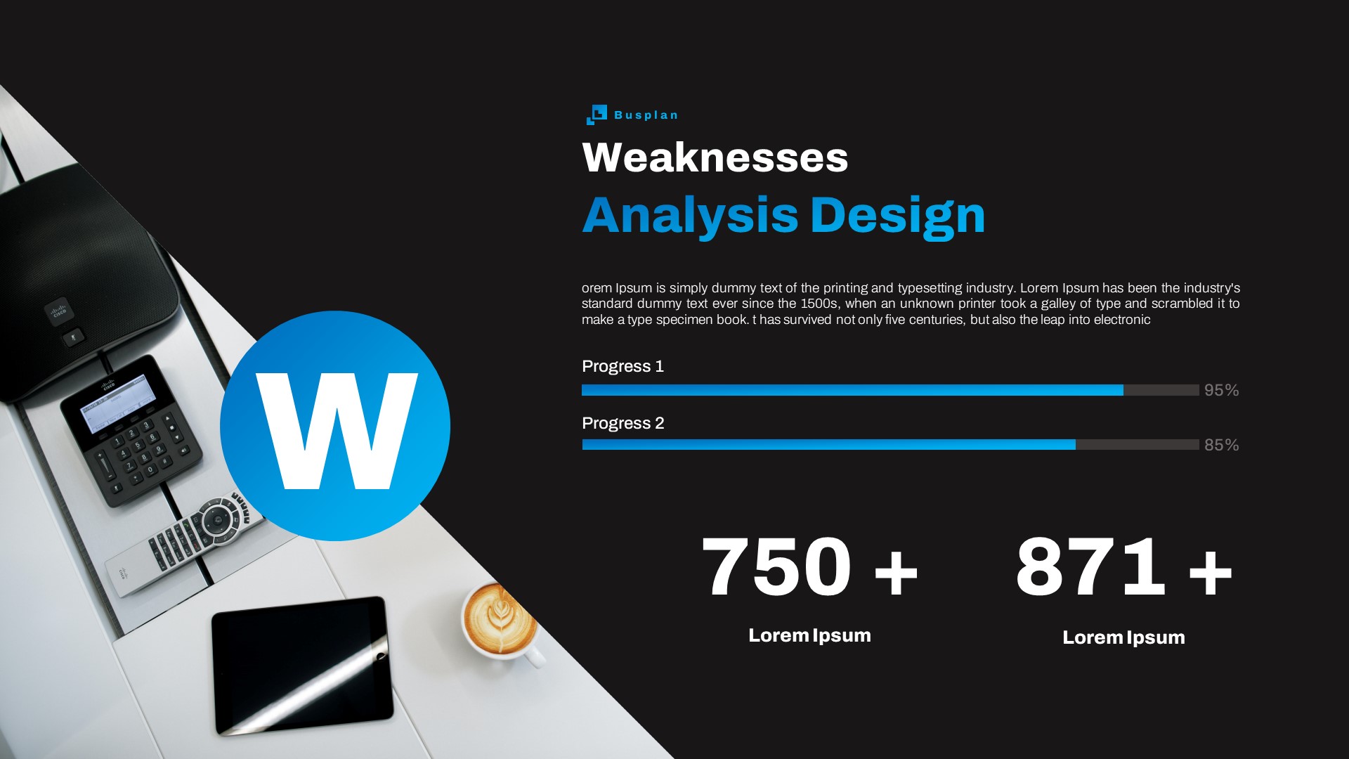 Busplan - Business Powerpoint Template, Presentation Templates ...