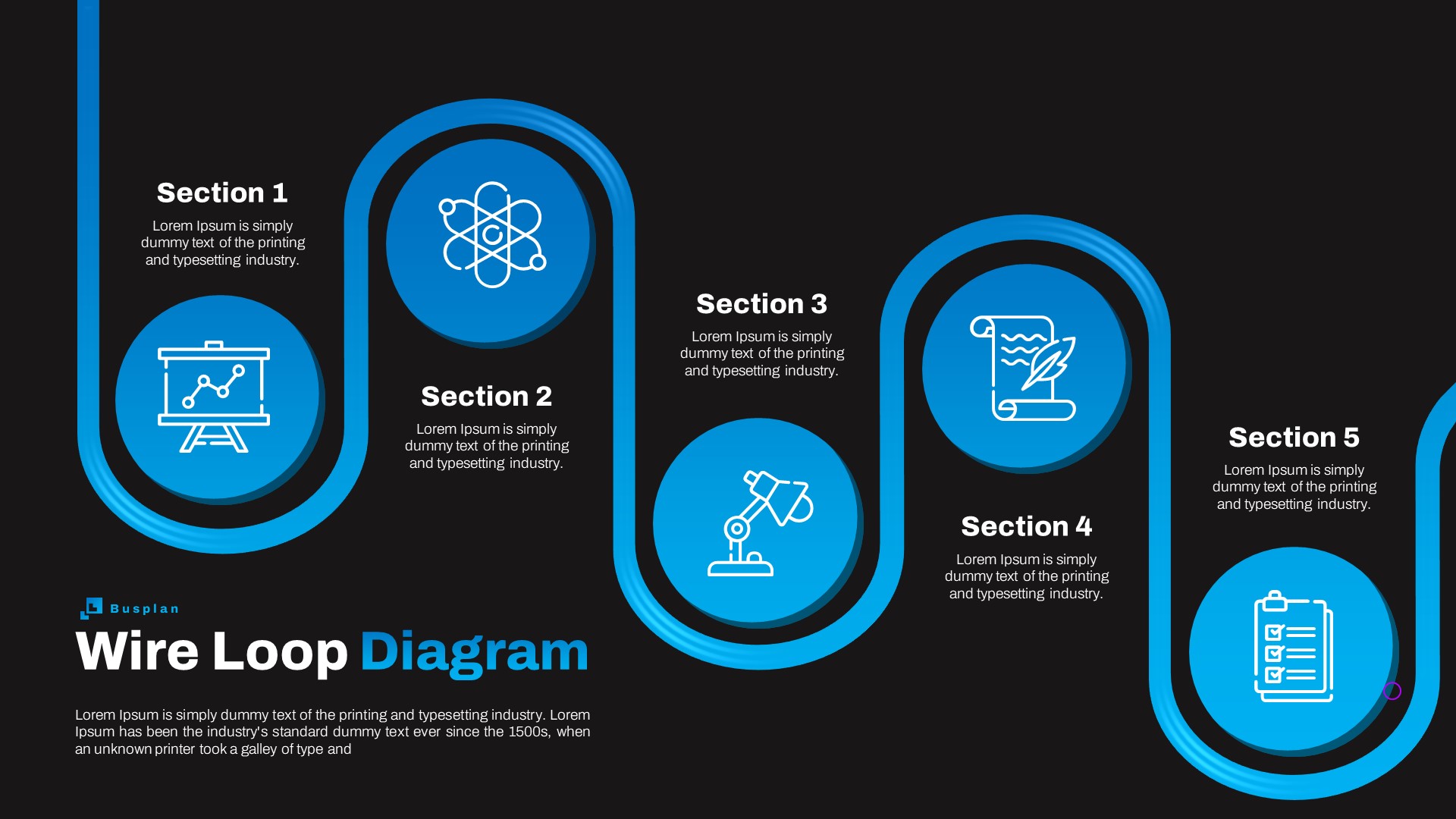 Busplan - Business Powerpoint Template, Presentation Templates ...
