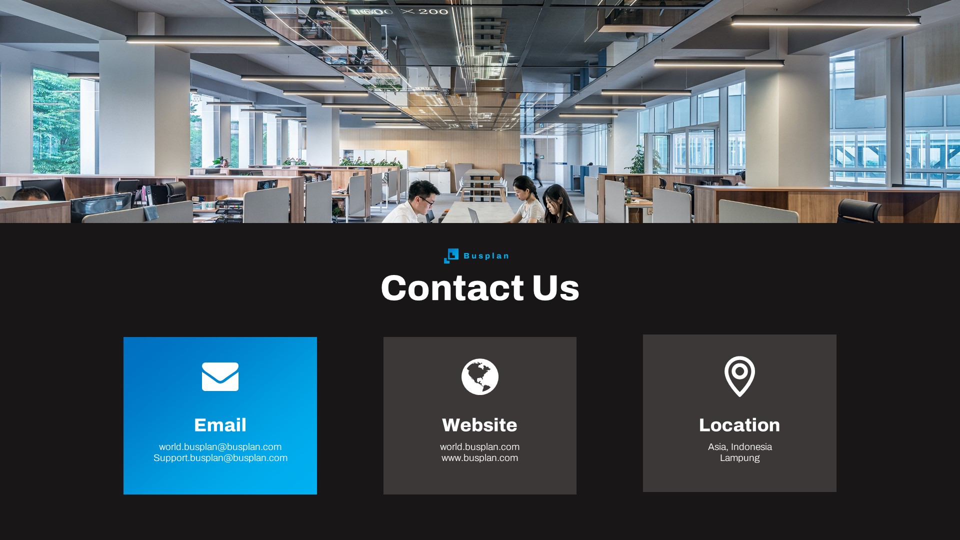 Busplan - Business Powerpoint Template, Presentation Templates ...