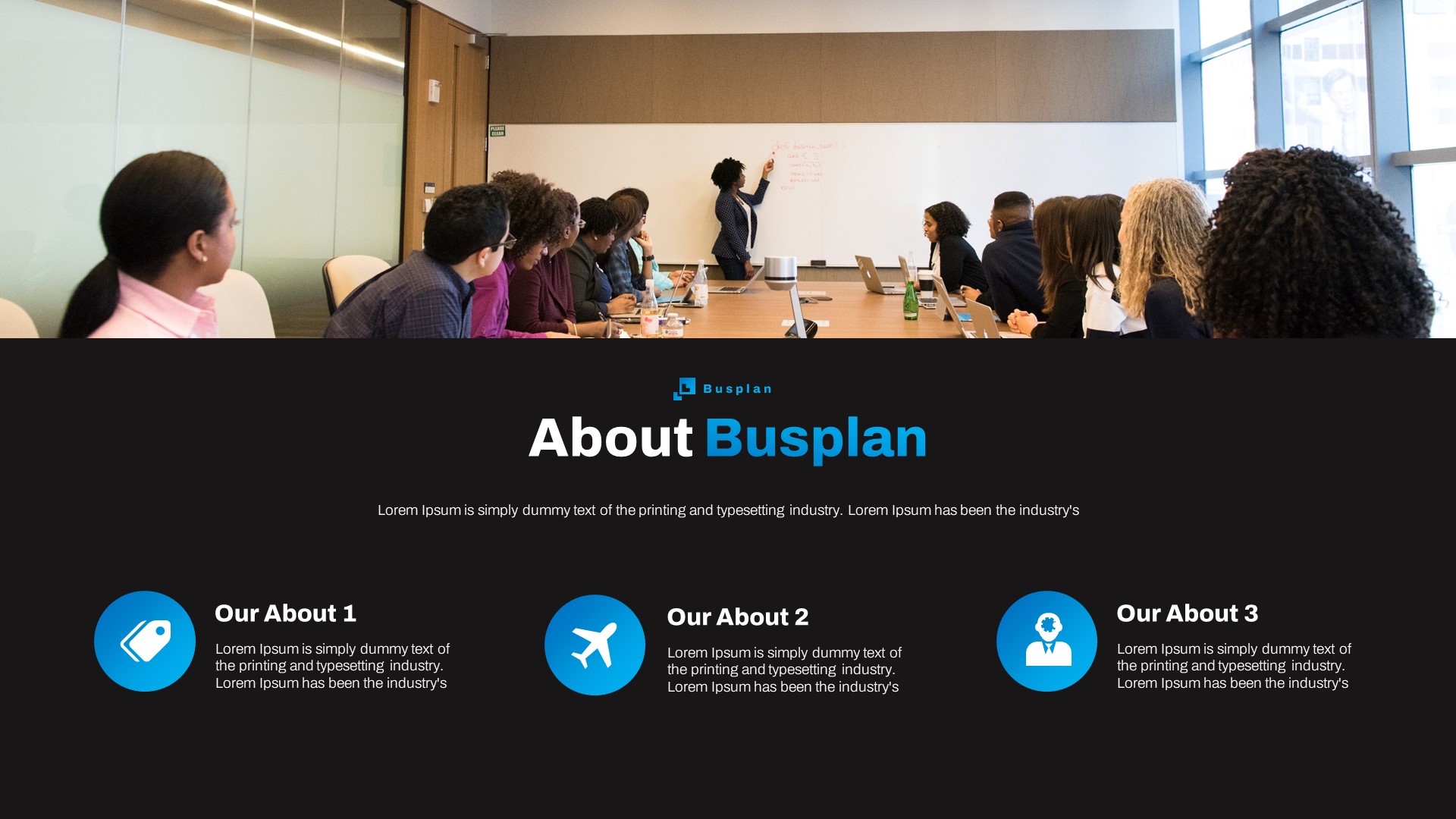 Busplan - Business Powerpoint Template, Presentation Templates ...