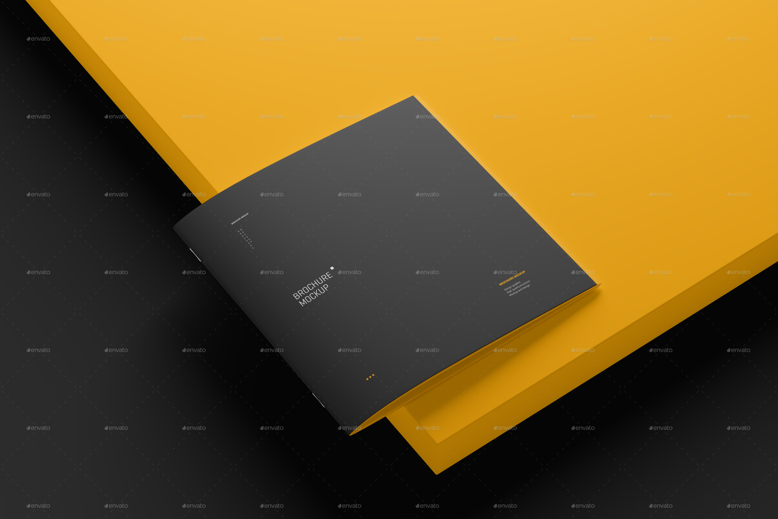 Square Magazine | Brochure Mockup Set, Graphics | GraphicRiver