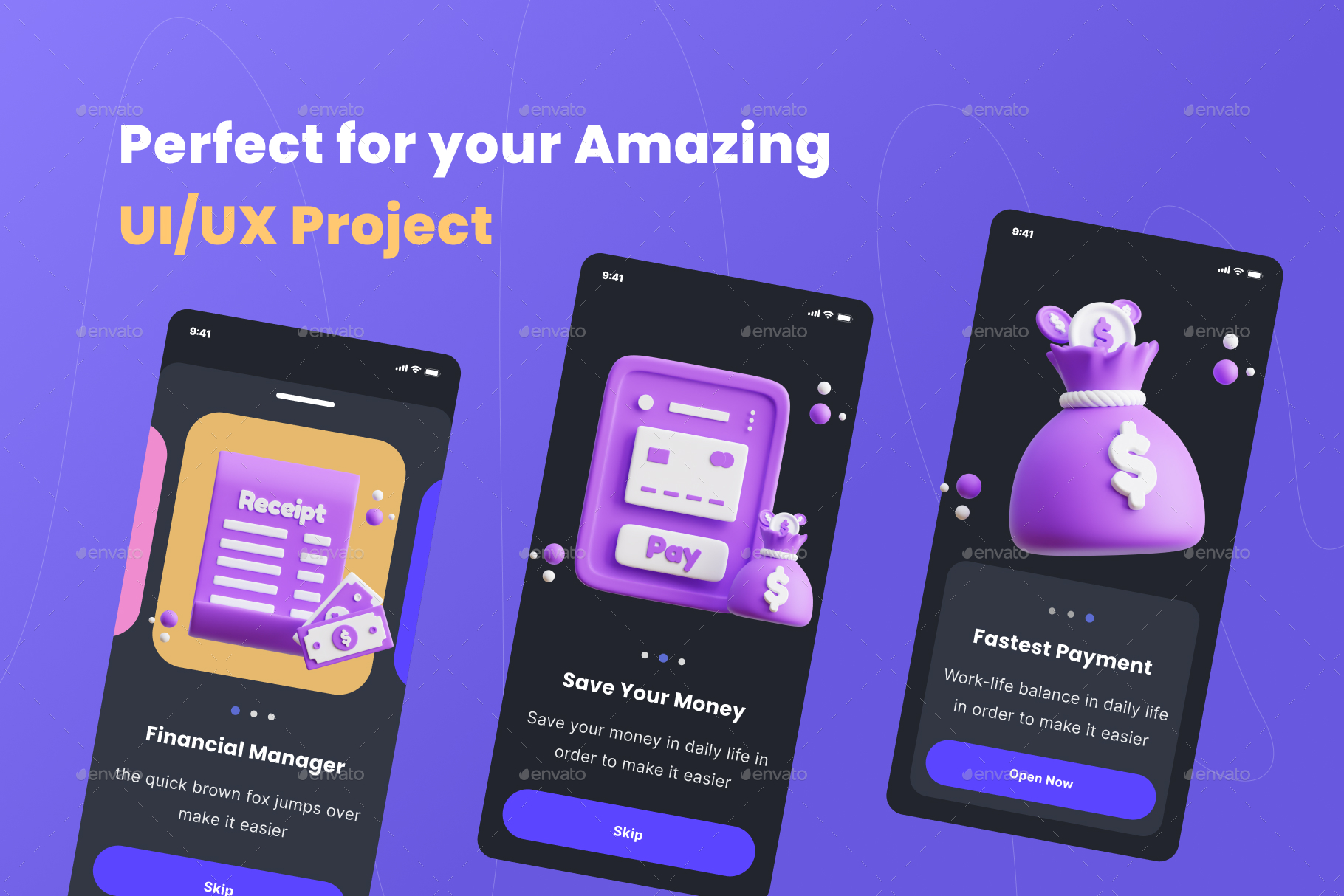 Financial 3D Icon Set, Graphics | GraphicRiver