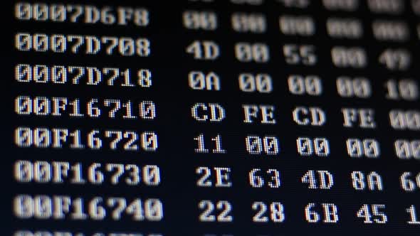 Computer Codes Running, Stock Footage | VideoHive