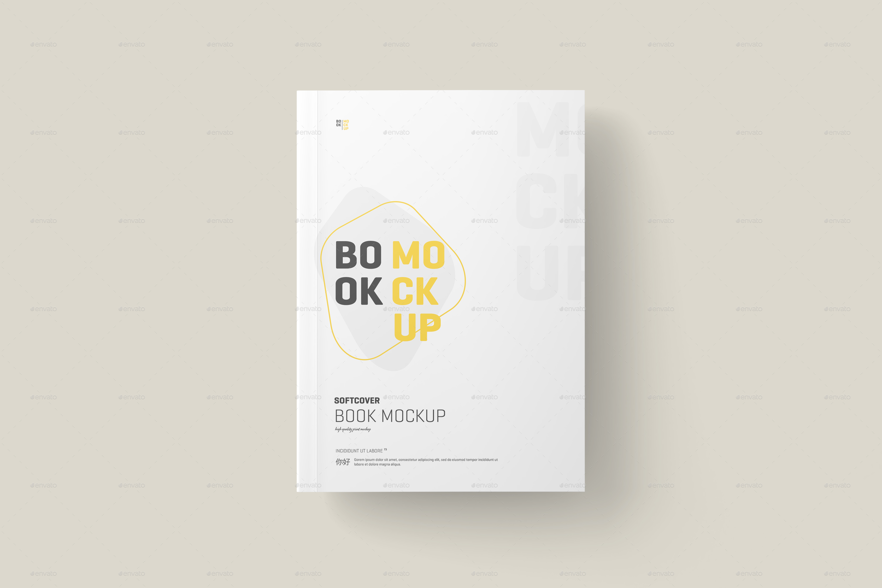 Softcover Book Mockup Set, Graphics | GraphicRiver