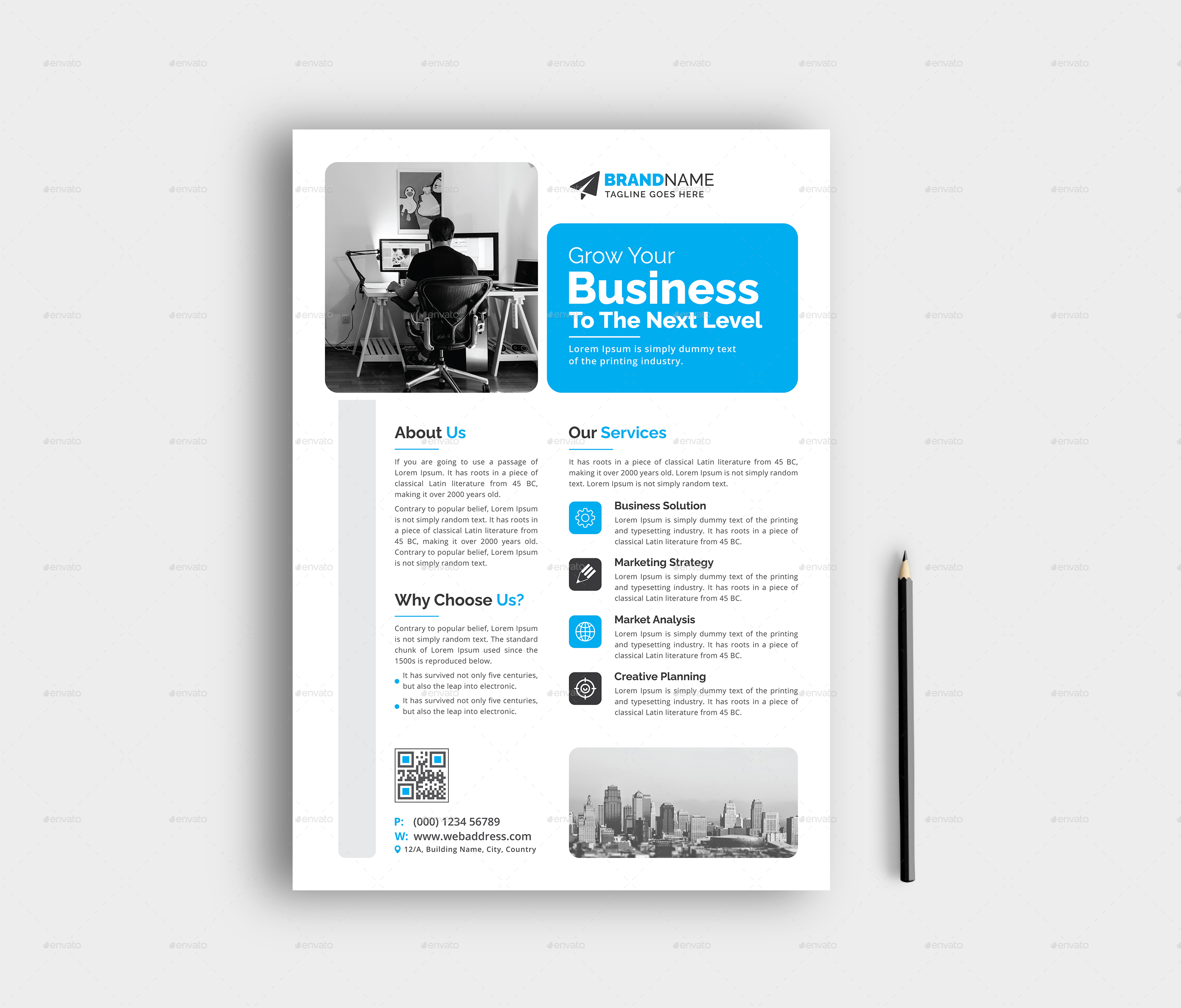 Corporate Flyer, Print Templates | GraphicRiver