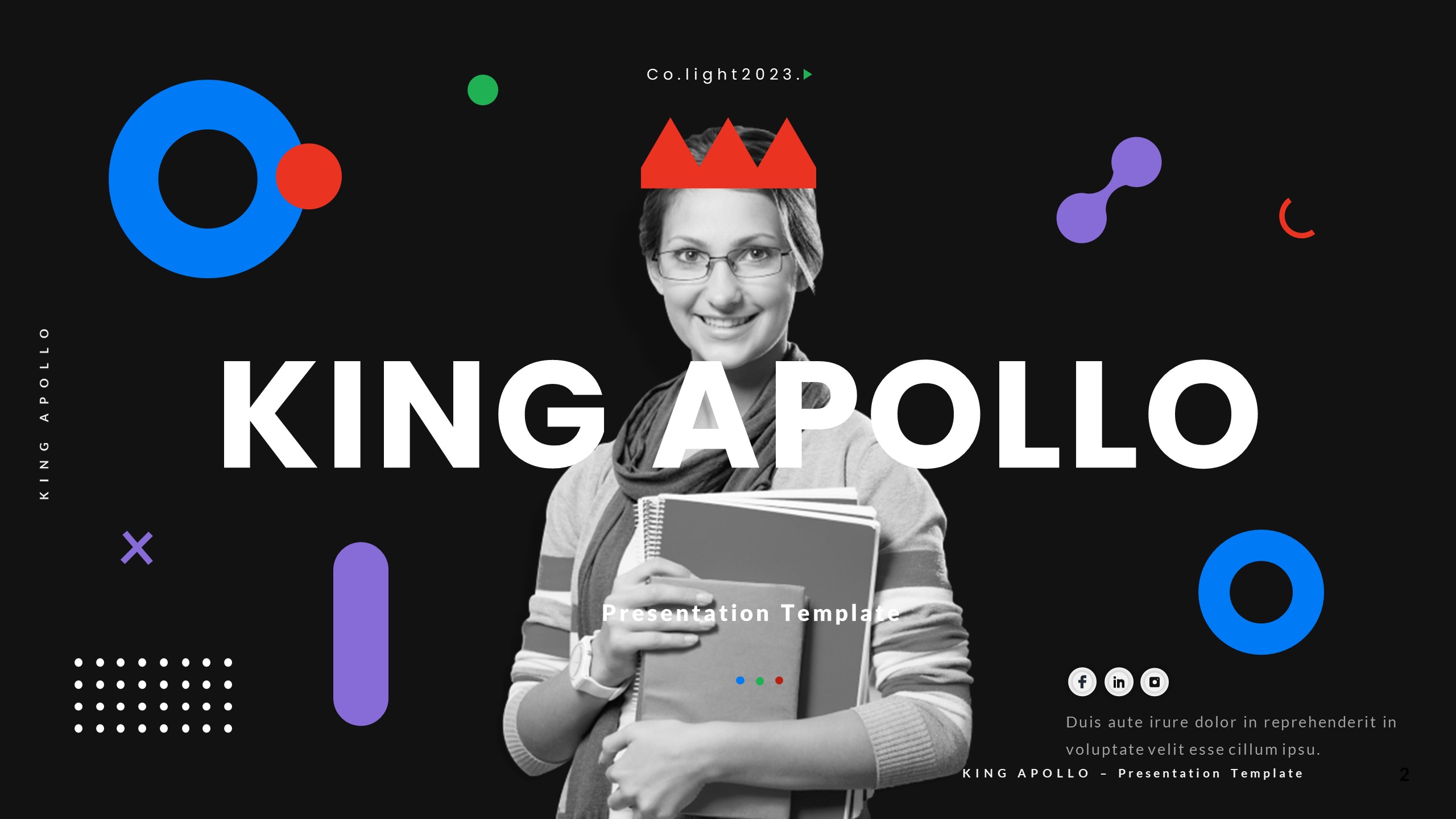 King Apollo Slides - Modern Powerpoint Presentation Template ...