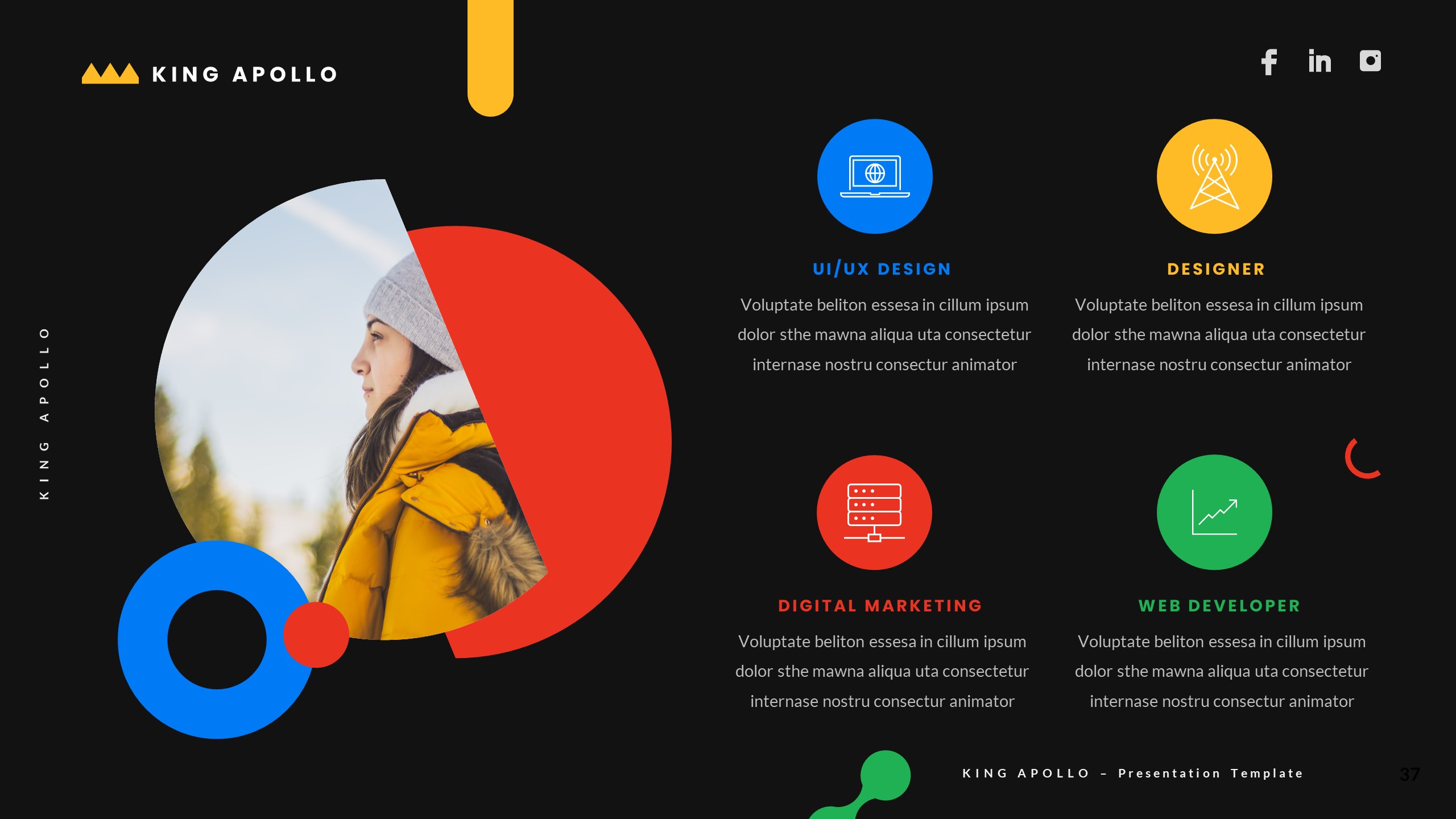 King Apollo Slides - Modern Powerpoint Presentation Template ...