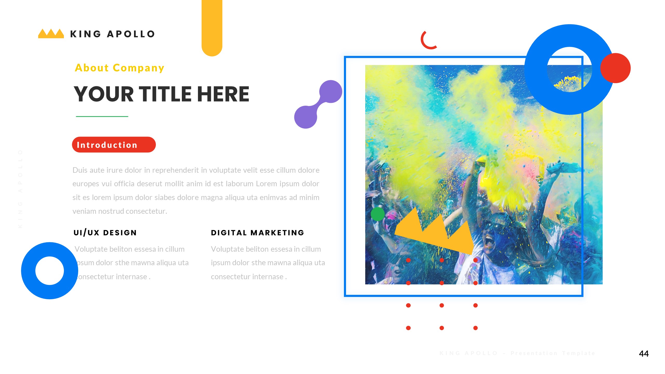 King Apollo Slides - Modern Powerpoint Presentation Template ...