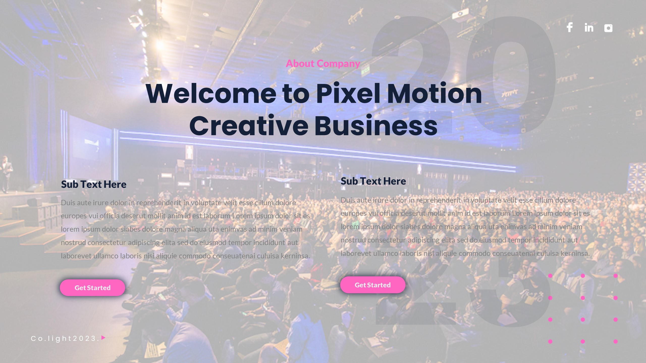 Pixel Motion Slides - Powerpoint Template Business Plan, Presentation ...