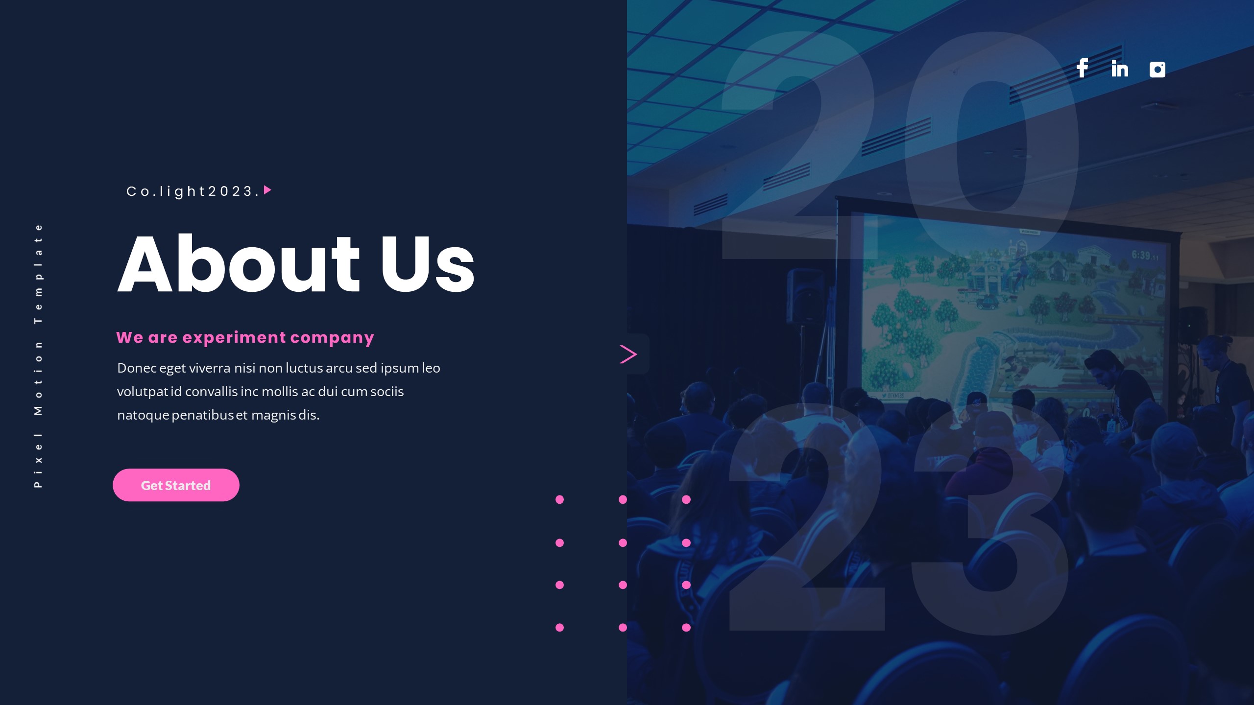 Pixel Motion Slides - Powerpoint Template Business Plan, Presentation ...